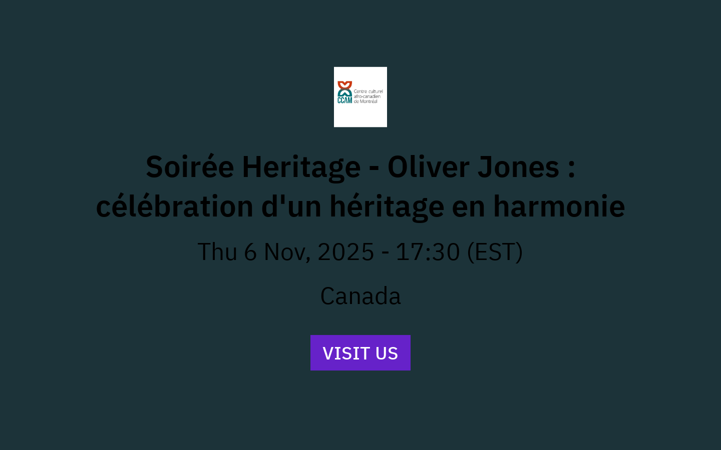 Soirée Heritage - Oliver Jones : célébration d'un héritage en harmonie